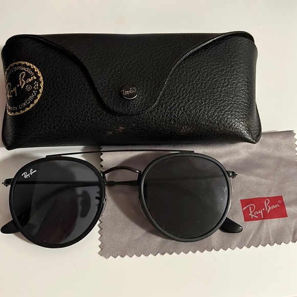 Ray-Ban | Accessories | Ray Ban Sunglasses Round Double Bridge | Poshmark